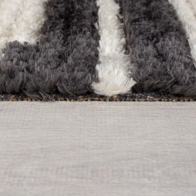 Flair Rugs koberce Kusový koberec Domino Lina Berber Monochrome - 120x170 cm