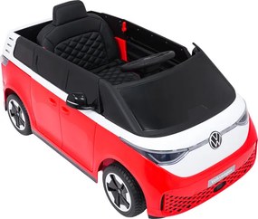 Elektrické autíčko Volkswagen ID BUZZ červené
