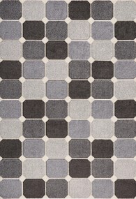Oriental Weavers, Kusový koberec Portland 172/RT4K, 80x140, šedá, chodba / předsíň