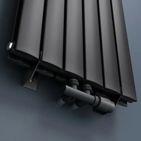 design interiérový radiátor DOPORRO FV - 510 až 2100 W bílý - topné těleso