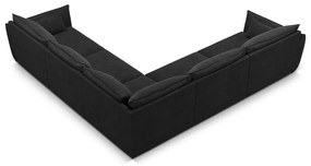 Tmavě šedá rohová pohovka (variabilní) Vanda – Mazzini Sofas