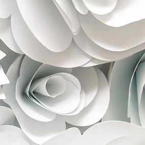 Malvis ® Tapeta Bílé růže Vel. (šířka x výška): 432 x 290 cm
