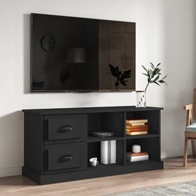 TV skříňka černá 102 x 35,5 x 47,5 cm kompozitní dřevo - Default Title