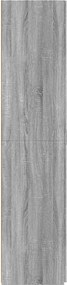 Skříň highboard šedá sonoma 70 x 42,5 x 185 cm kompozitní dřevo 3281425