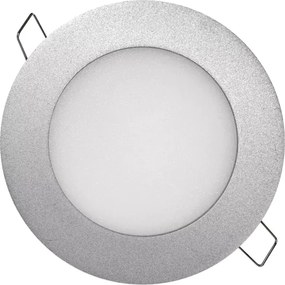 Emos lighting LED zápustný panel ø 120 mm, 6W, kulatý Teplota světla: 3000K - teplá bílá, Barva materiálu: Bílá