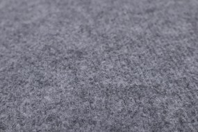 Betap koberce SUPER CENA: Šedý výstavový koberec Budget metrážní - Bez obšití cm