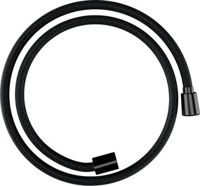 Hansgrohe Designflex, textilní sprchová hadice 1250 mm, kartáčovaný černý chrom, HAN-28220340