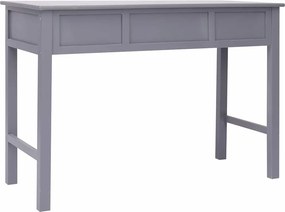 Psací stůl šedý 110 x 45 x 76 cm dřevo 284156