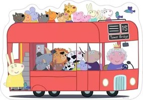 RAVENSBURGER Podlahové puzzle Prasátko Peppa / 24 dílků / od 3 let