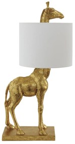 Bloomingville Stolní lampa Silas, zlato, polyresin - 82044411