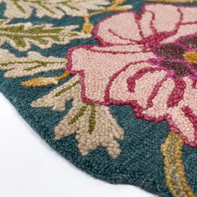 Ručně tkaný vlněný koberec 160x230 cm Daphne Shaped Floral – Flair Rugs