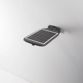 FAN LED-LUXOR-6C-SOLAR Veřejné osvětlení solární 6,5 W 600 lm 3000 K IP65 senzor - FANEUROPE
