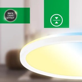 LED svítidlo BRILONER Tava A průměr 29,3cm 11W stmívatelné CCT bílé 3883016