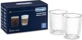 DeLonghi DLSC318 sada sklenic / 2 ks / 400 ml / sklo