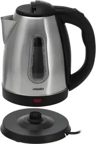 Mesko MS 1353 černá / Rychlovarná konvice / 1500 W / 1.8 L / nerezová