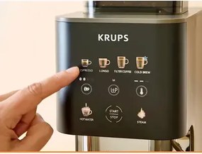 Krups SA 403 B Crush Experience černá / Automatický kávovar / 1370 W /