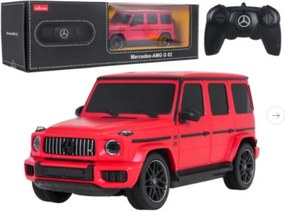 Model auta Mercedes-AMG G63 1:24 RASTAR pro ovládání červené