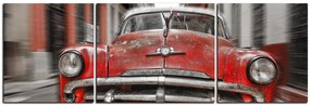 Obraz na plátně - Klasické americké auto - panoráma 5123FC (120x40 cm)