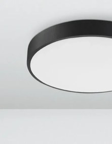 LED stropní svítidlo Hadon 40 černé