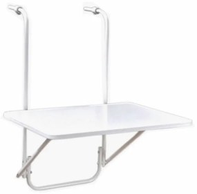 ROJAPLAST Závěsný balkonový stolek, plastový/kovový