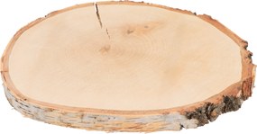 ČistéDřevo Dřevěná podložka z kmene břízy 33-38 cm