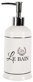 Keramický dávkovač na mýdlo s pumpičkou Le Bain - Ø 9*20 cm / 350 ml