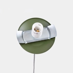 Sollux Lighting Závěsné svítidlo UGO 20 olivově zelené