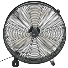 vidaXL Marketos Průmyslový bubnový ventilátor 77 cm 187,7 W černý