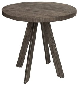 Jídelní stůl THOR 80 cm Dekorhome Přírodní dřevo