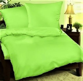 Veratex Přehoz na postel bavlna 140 x 200 cm žlutozelený 140 x 200 cm Povrch 100% bavlna, náplň 100% polyester duté vlákno