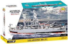 Cobi 4843 americká bitevní loď uss arizona bb-39