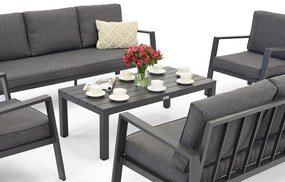 Zakintos Coffee 8 antracit Garden Point luxusní hliníková sada nábytku