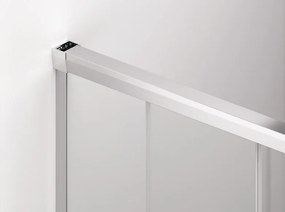 Sanswiss CADURA CAS2 posuvné sprchové dveře 170 cm Šířka: 1700 mm, Profil: Černá, Sklo: Shade 68