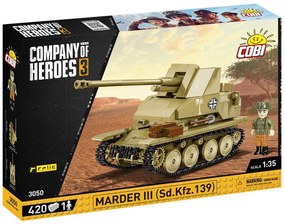 Cobi 3050 německý stíhač tanků marder iii sd.kfz.139 – company of heroes