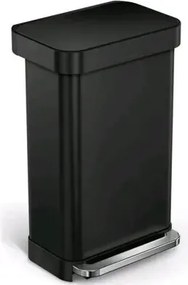 Simplehuman Pedálový odpadkový koš 45 l černá / kapsa na sáčky