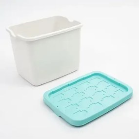 Doloni Úložný box 18 l bílý / Úložný box / plast / 33 x 27 x 26 cm