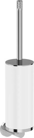 Mexen Triv, závěsný WC kartáč, bílý/chromový, 430x85mm, 70A33071-00W