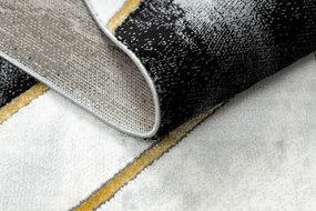 Dywany Łuszczów Kusový koberec Emerald 1015 black and gold Rozměry koberců: 240x330