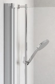 Camargue Vario Čtvrtkruhový sprchový kout S11, 100 × 100 × 195 cm, tloušťka skla: 6 mm, matné