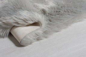 Flair Rugs koberce AKCE: 160x230 cm Kusový koberec Faux Fur Sheepskin Grey - 160x230 cm