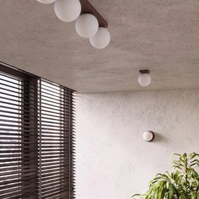 Sollux Lighting Nástěnné svítidlo YOLI 1 hnědé s vypínačem