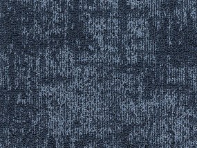 Zátěžový koberec Art Fusion 77 - modrý - 4m