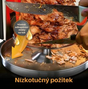 GourmetMaxx Vetikální Döner gril 05914