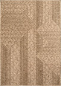 Ayyildiz, Kusový koberec Timber 1404 beige - na ven i na doma, 80x150, béžová, chodba / předsíň