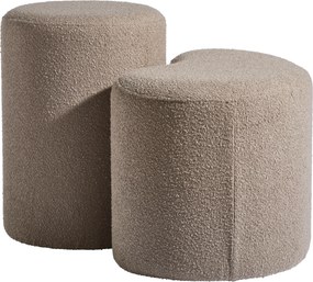 XXXLutz SADA TABURETŮ, 56,5(35)/40(50)/36,5(35) cm MID.YOU - Taburety - 000756000401