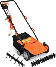Costway Elektrický vertikutátor provzdušňovač trávníku 1500 W 2-in