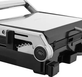 SENCOR SBG 4010SS stříbrná / Kontaktní gril / 2000 W / Regulace teplot