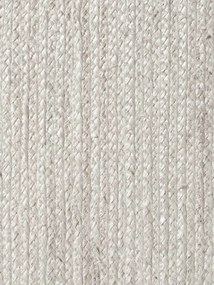 Kusový koberec Jute Braided 106321 White ovál, 160x230 ovál, biela, chodba / predsieň, Hanse Home