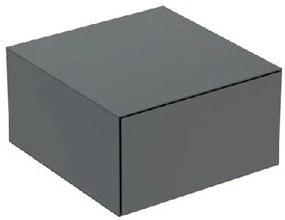 Geberit ONE - Boční skříňka 45x25x47 cm, 1 zásuvka, lávová 505.078.00.3