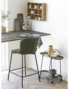 House Nordic Barová židle MACEDA tmavě zelená